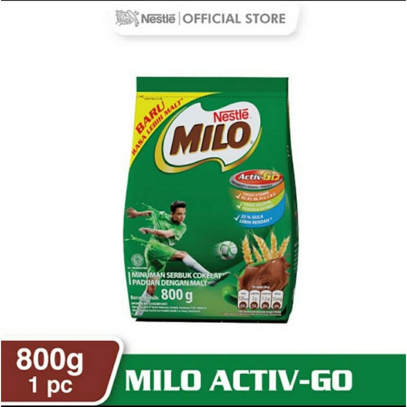 Jual Nestle Milo Activ Go 790 gr | Shopee Indonesia