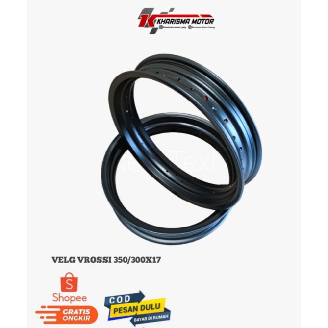 Jual VELG V.ROSSI 350-300X17 | Shopee Indonesia