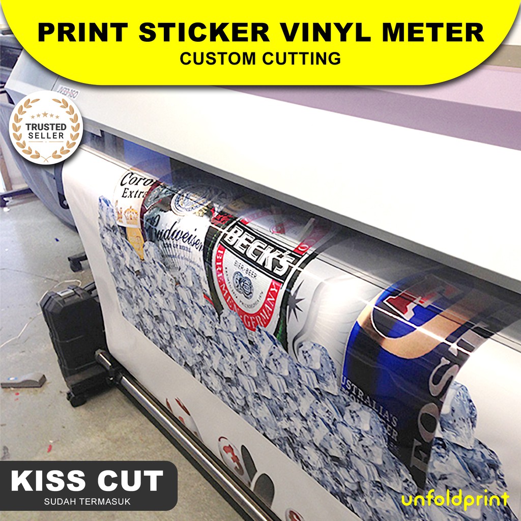 Jual Print & cutting sticker vinyl per meter. | Shopee Indonesia