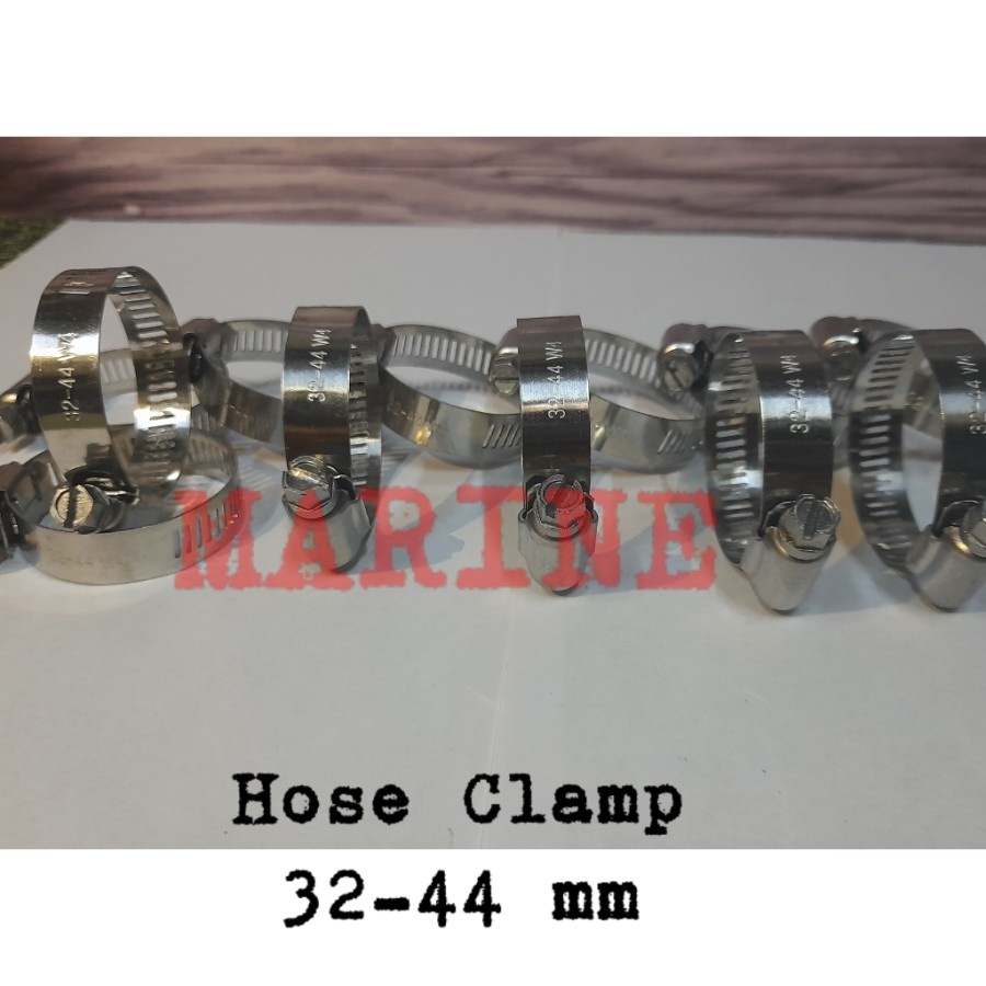 Jual KLEM SELANG / PENGIKAT BESI STAINLESS STEEL 304. 32-44MM | Shopee ...