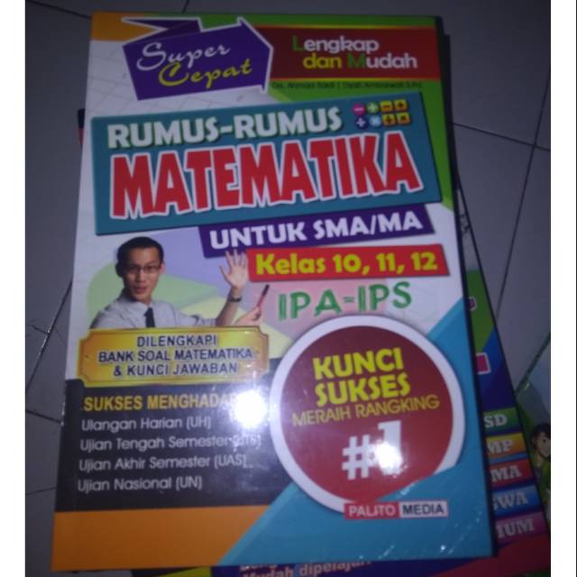 Jual SUPER CEPAT RUMUS-RUMUS MATEMATIKA SMA/MA | Shopee Indonesia