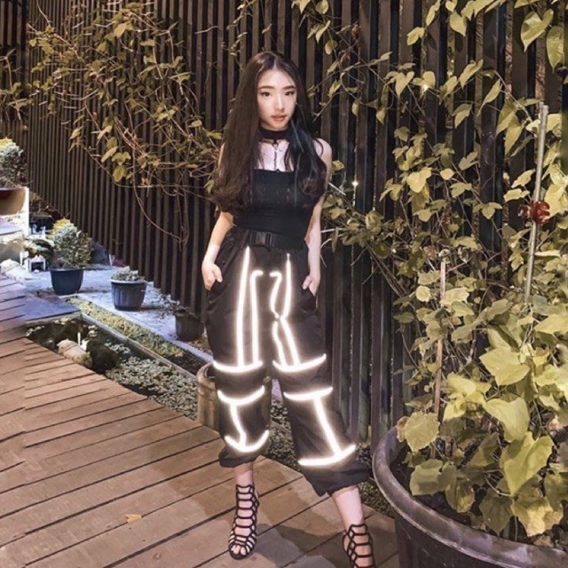 Jual LUX Flashline Pants / Robotic Flashpants / Reflective Jogger Pants ...