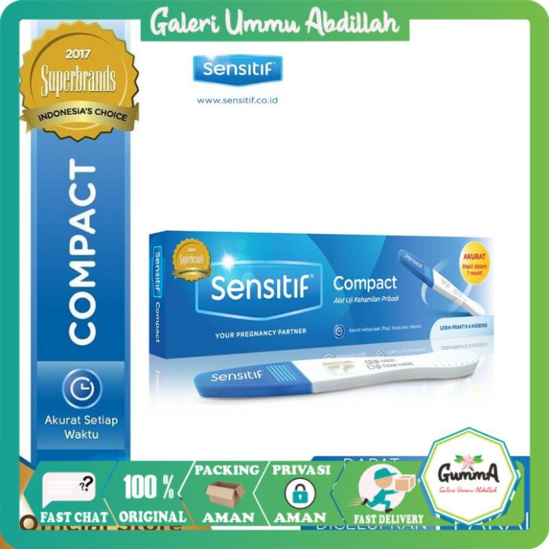 Jual Sensitif Compact Test Pack Alat Tes Kehamilan Sensitif Compact ... Jual Sensitif Compact Test Pack Alat Tes Kehamilan Sensitif Compact ...