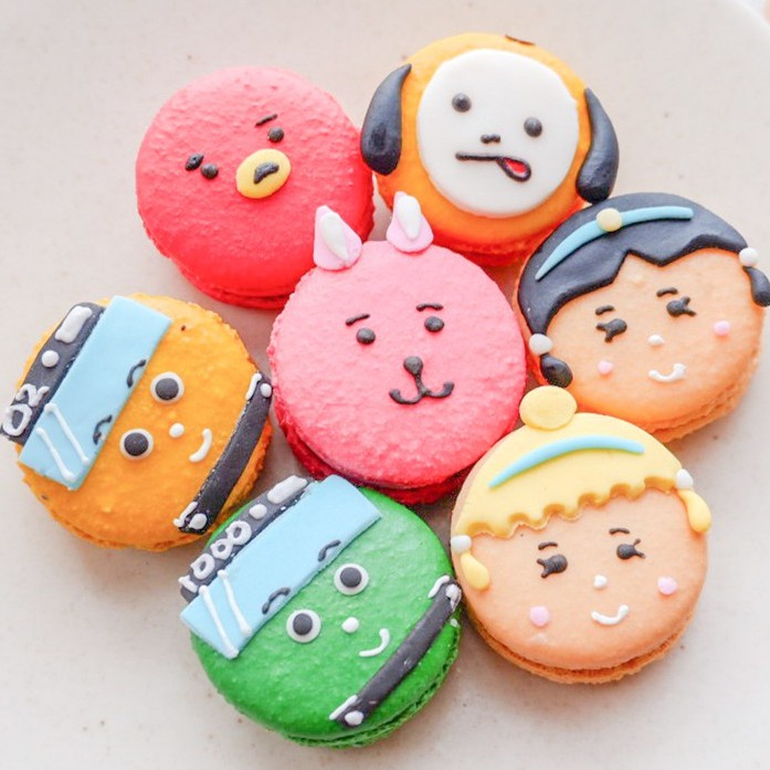 Jual REGULAR MACARON KARAKTER ISI 6 | Shopee Indonesia