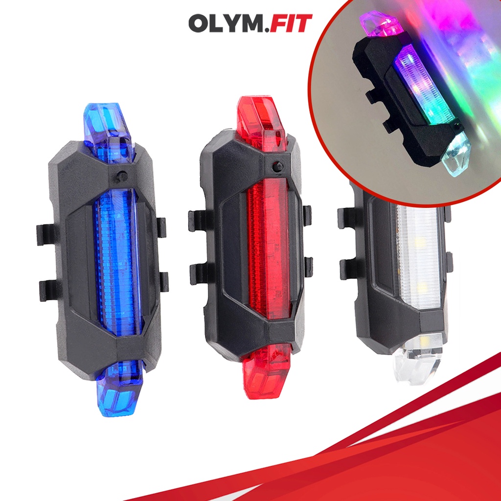 Jual Lampu Sepeda LED Rechargeable Anti Air Aksesoris Sepeda Lampu ...