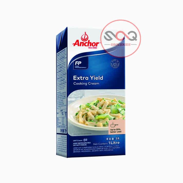 Jual Cooking Cream Anchor Extra Yield 1 Liter | Shopee Indonesia