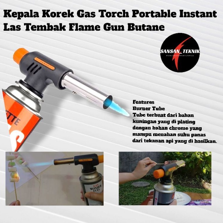 Jual Flame gun Alat pematik gas torch, BBQ LAME GUN GAS | Shopee Indonesia