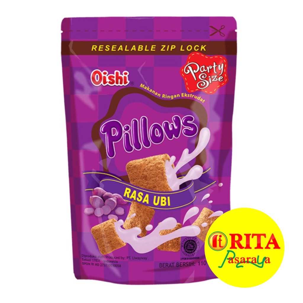 Jual Oishi Pillows Rasa Ubi 100gr | Shopee Indonesia