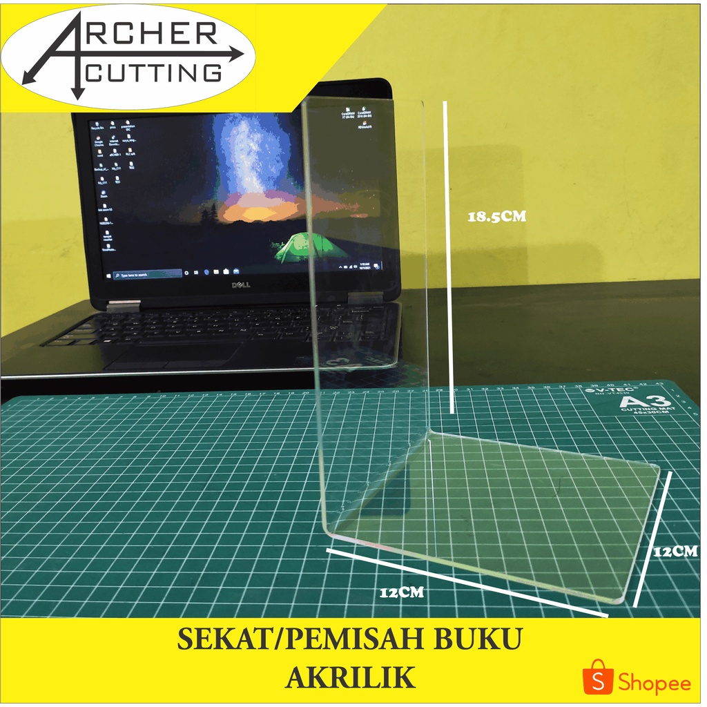 Jual RAK PEMISAH BUKU TIPE L AKRILIK | Shopee Indonesia