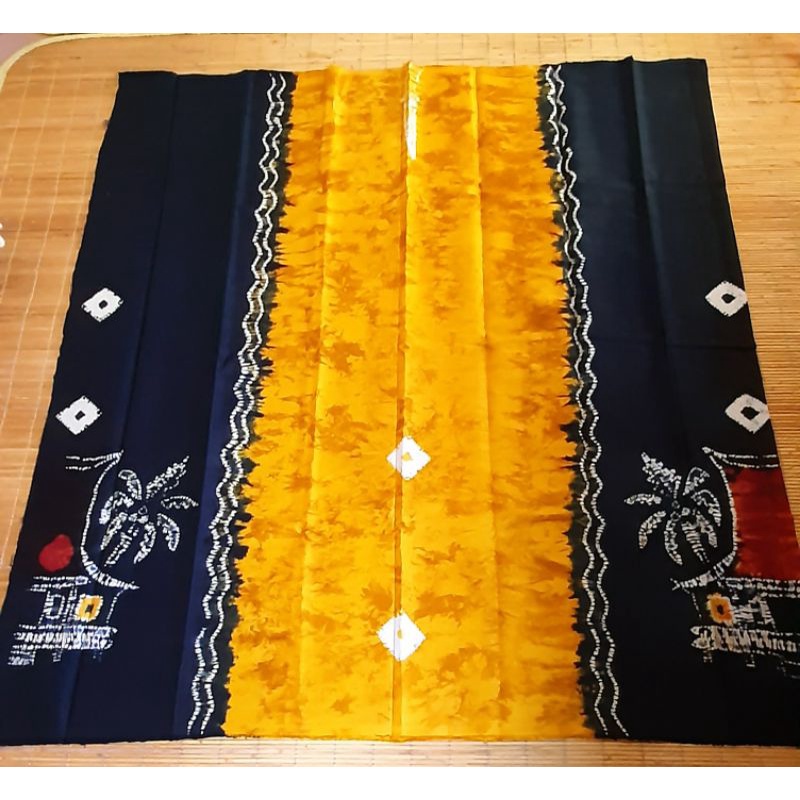 Jual Uk 2,5M Dan 3M Kain Katun Sasirangan Kaen Batik Jumputan Seragam ...