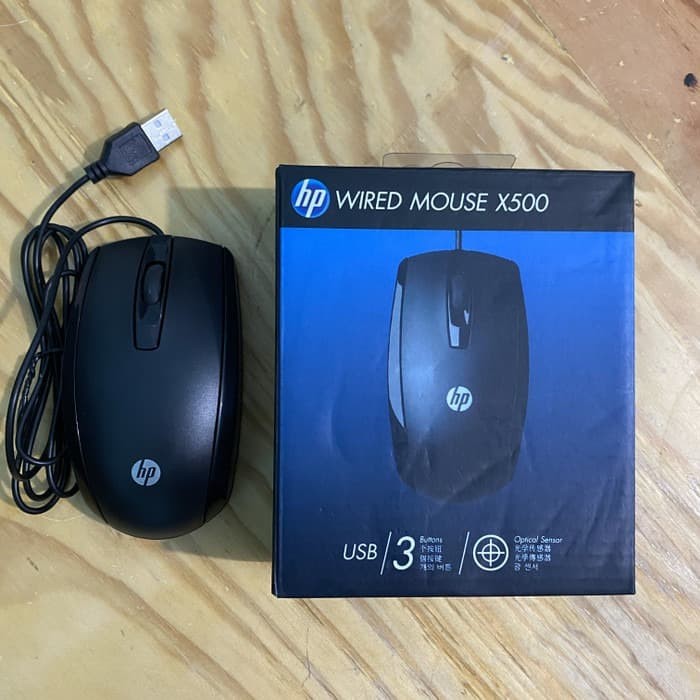 Jual Hp X500 Gaming Mouse USB Wired mouse HP X500 | Shopee Indonesia