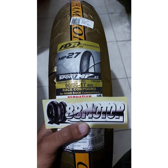 Jual FDR MP 27 90/80-17 SOFT COMPOUND, OFFLINE LEBIH MURAH | Shopee ...