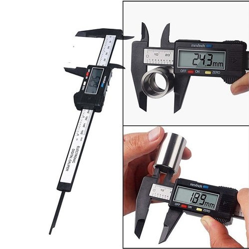 Jual Alat Ukur mm inch Jangka Sorong Sketmat Sigmat Digital Vernier Caliper Murah - Jangka ...