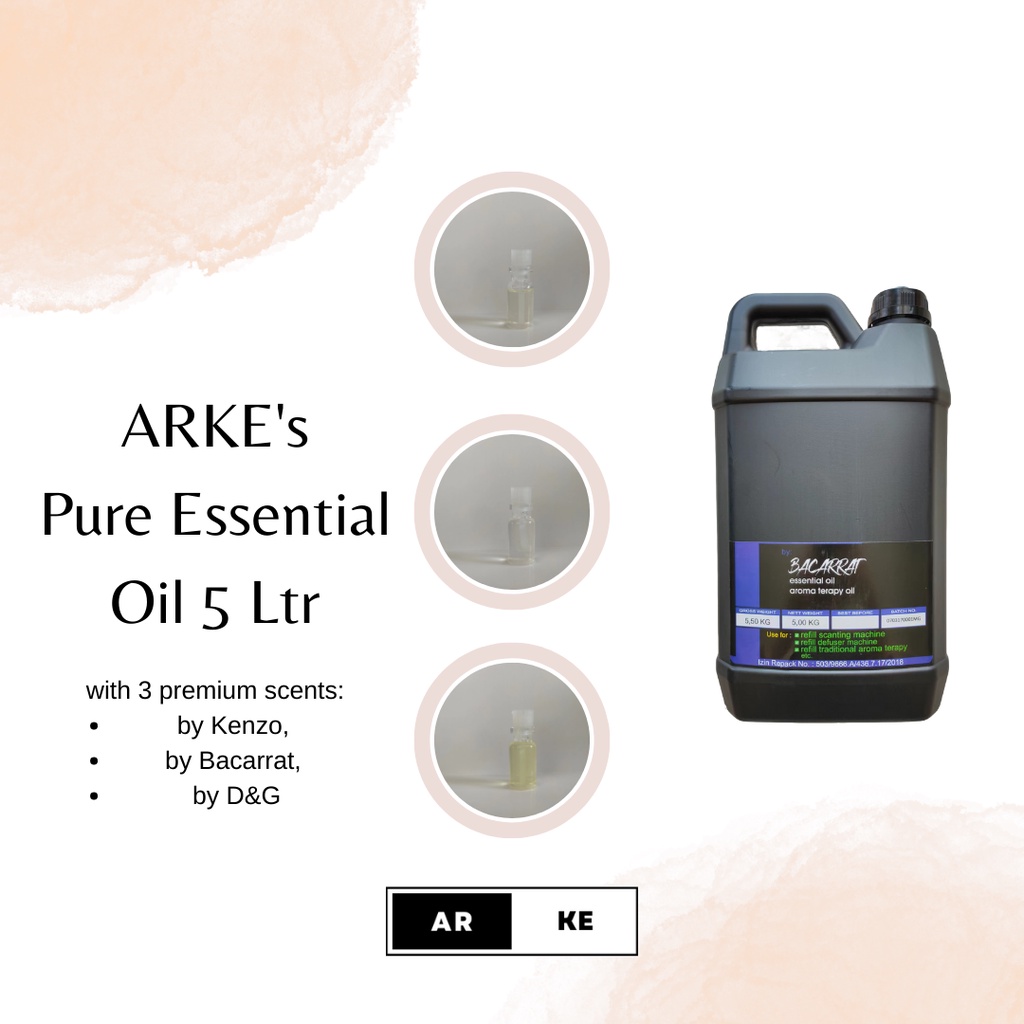 Jual ARKE | Isi Ulang mesin Scenting Machine Refill Pure Essential Oil ...