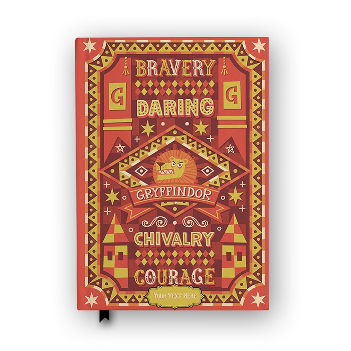 Jual Buku Catatan Notebook Harry Potter Gryffindor Courage Hogwarts ...