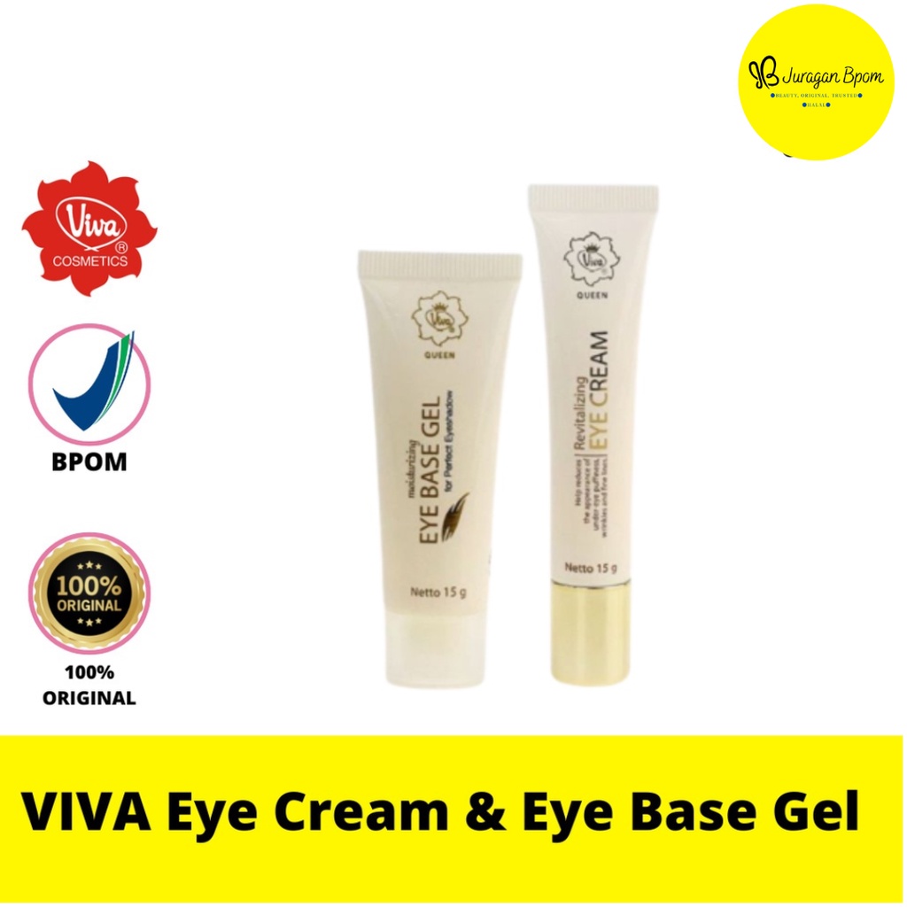 Jual VIVA Eye Cream & Eye Base Gel 15gr / Krim Mata / Gel Mata | Shopee ...