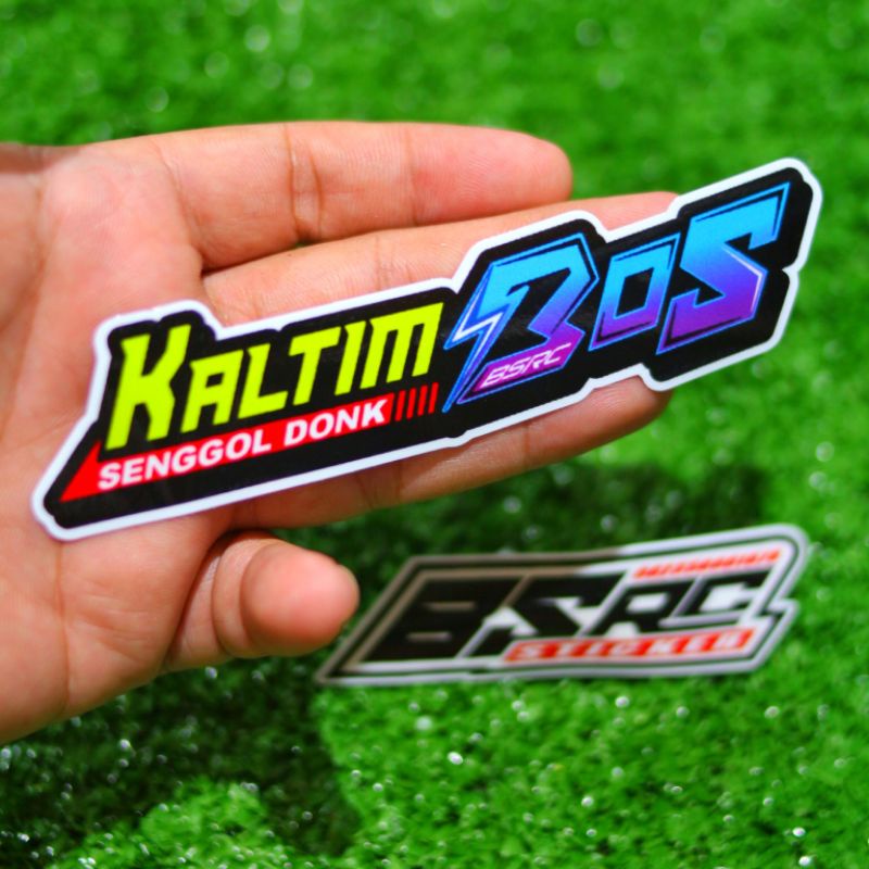Jual sticker kaltim bos senggol donk / sticker viral | Shopee Indonesia