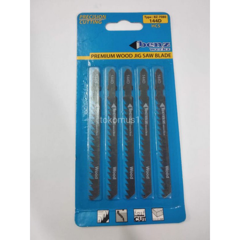 Jual (5 PCS)MATA GERGAJI KAYU PREMIUM/MATA JIGSAW KAYU/PREMIUM WOOD JIG ...