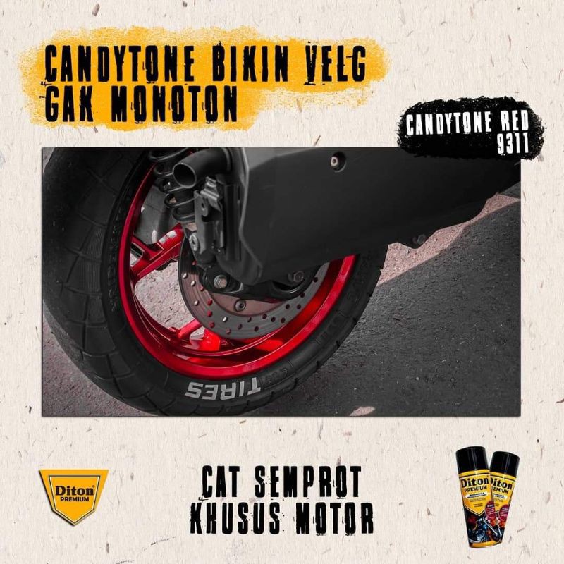 Jual Pilok Merah Candy Tone Red Paket 4 Klg Diton Premium 9120,9124/ ...