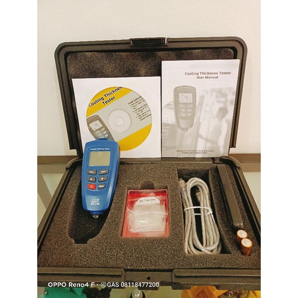 Jual Coating Thickness Tester CEM DT-156 Alat Uji Ketebalan Cat ...