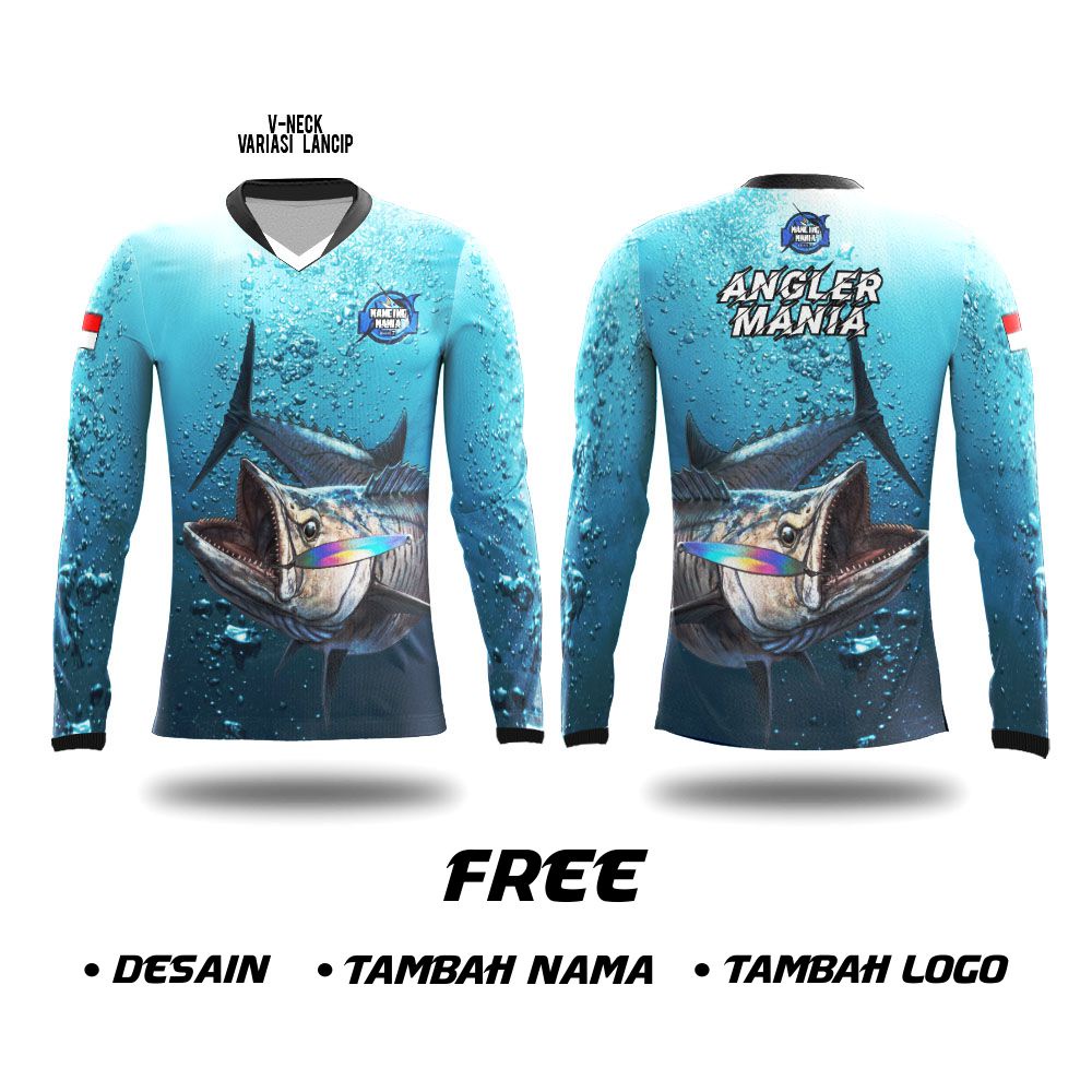 Jual KAOS JERSEY MANCING PAKAIAN MANCING PANCING FISHING ANGLER JERSEY ...