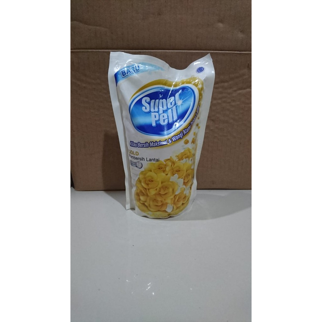 Jual Superpell 770ml Gold Pembersih Lantai | Shopee Indonesia