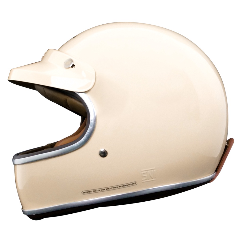 Jual Howard Smith Racer Retro Helm Full Face - Avorio Naide | Shopee ...