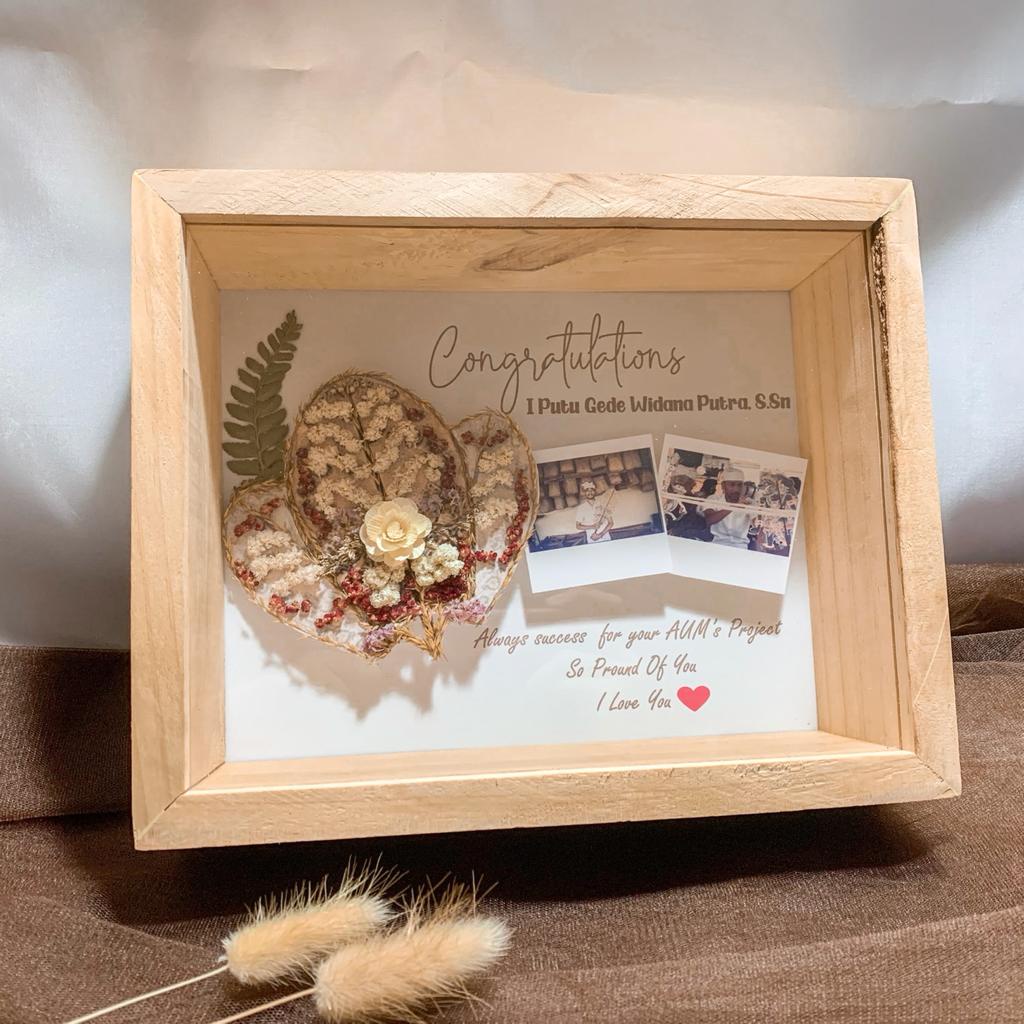 Jual Flower Frame 3d 25x20 Custom Flower Frame 3d 20x20 Custom