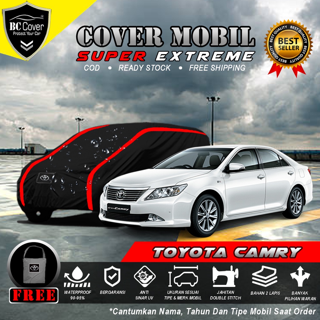 Jual Body Cover Mobil Toyota Camry Waterproof / Sarung Mobil Sedan ...