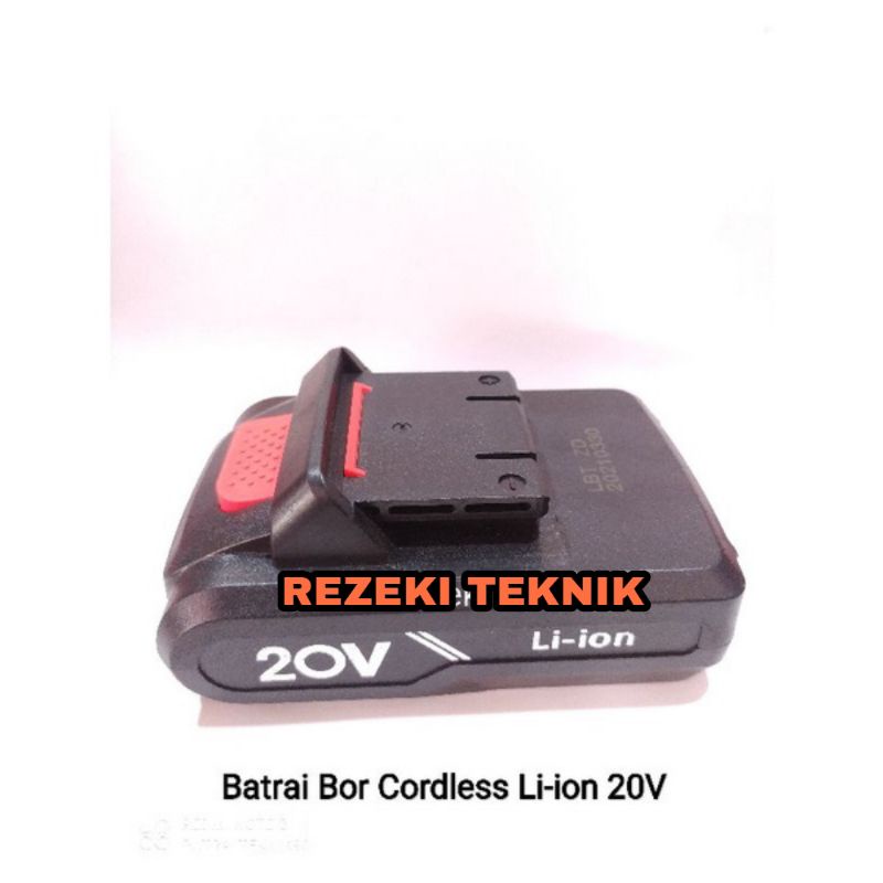 Jual Baterai Bor Cordless 20V Li-ion | Shopee Indonesia