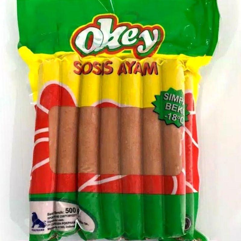 Jual Sosis Ayam Okey 500gr | Shopee Indonesia