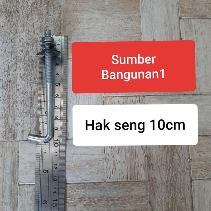 Jual Hak seng 10cm // skrup seng // baut seng | Shopee Indonesia