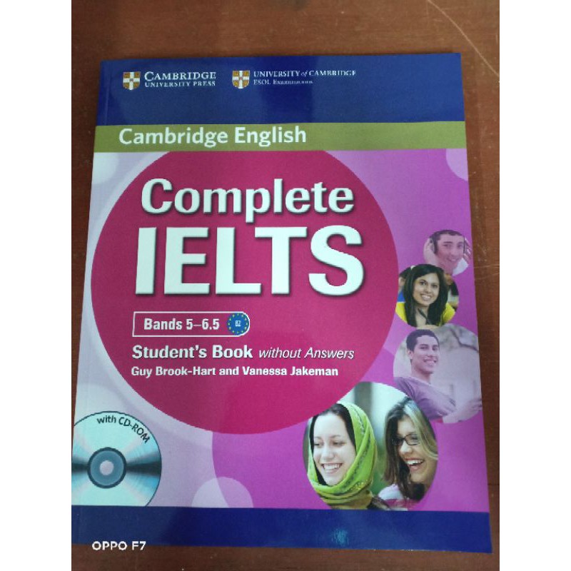 Jual Complete IELTS BAND 5-6,5 Students Book Without Answer with CD-Rom ...