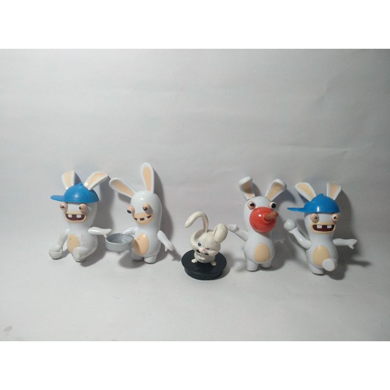 Jual Rabbids Invasion Chaki Kids KFC Toys Mix Topper XXI Rabbit Kelinci ...