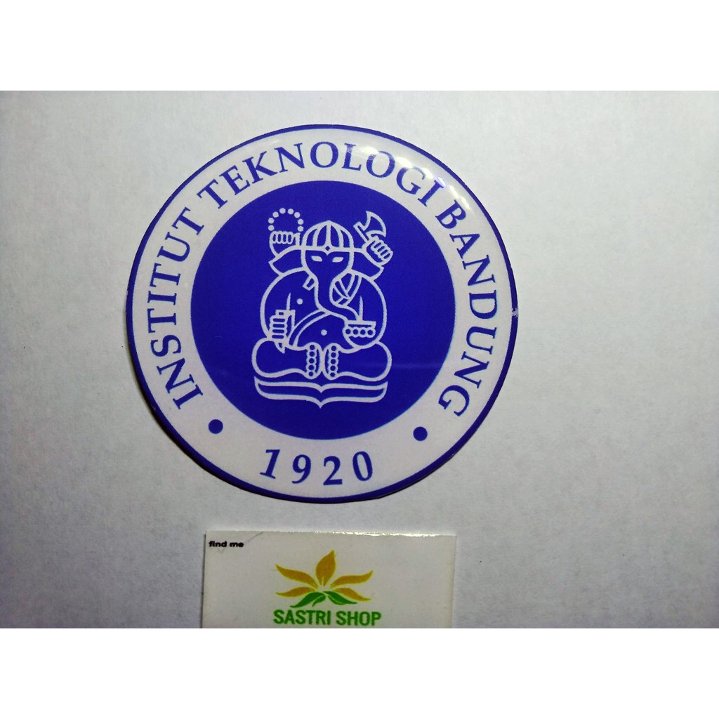 Jual Stiker Timbul atau Stiker Emblem Institut Tekhnologi Bandung (ITB ...