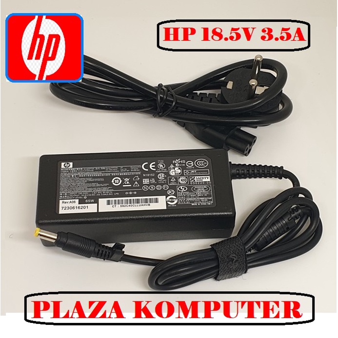 Jual Adaptor Charger HP Compaq 510 515 V3000 CQ510 CQ 510 18.5V 3.5A ...