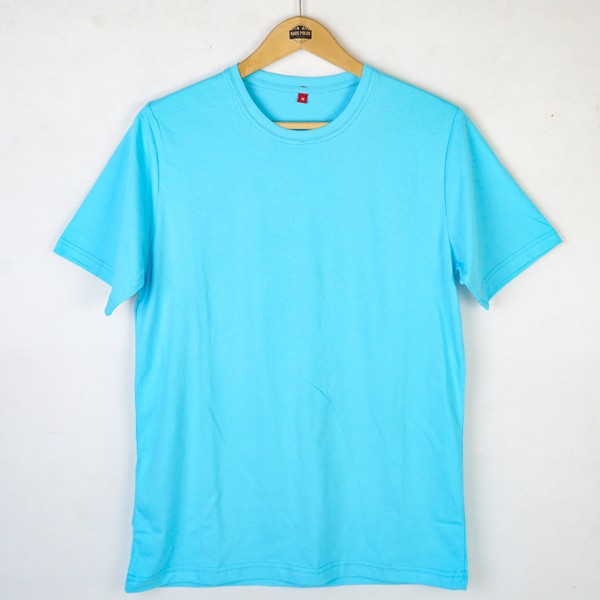 Jual Kaos Polos Madura I Catton Combed 30S I Warna Turkish Muda ...