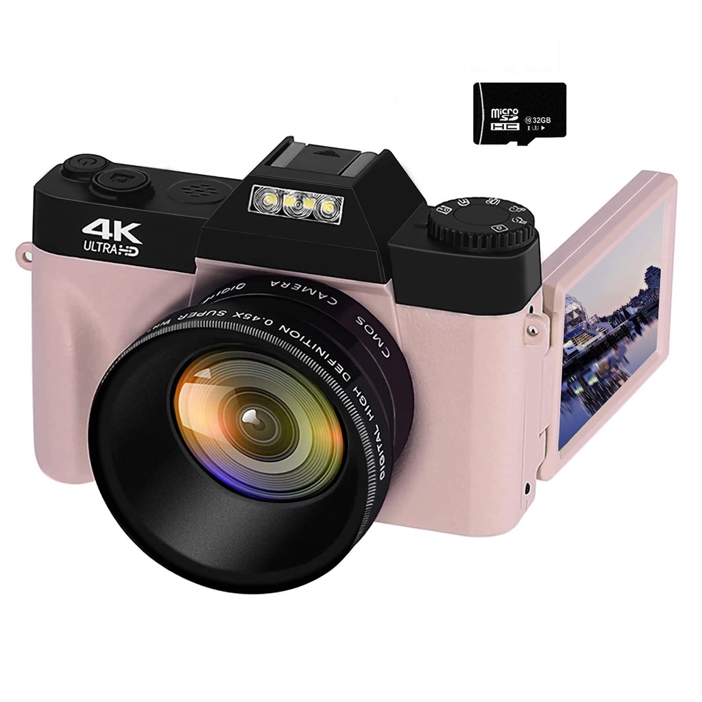 Jual 2021 New 4K Digital Camera 48MP 16X Digital Zoom WiFi Digital ...