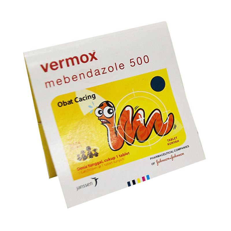 Jual VERMOX TABLET OBAT CACING | Shopee Indonesia