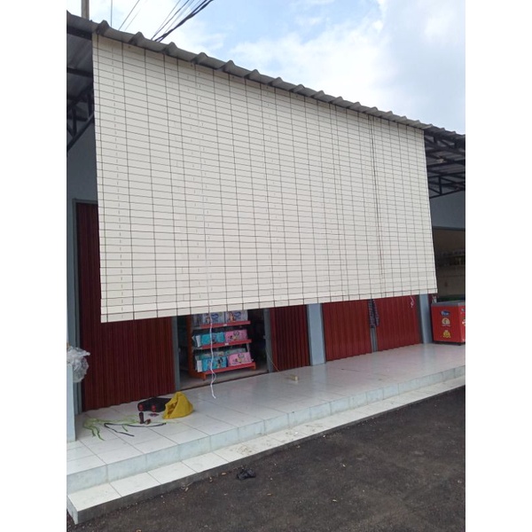 Jual krey pvc motif dan polos indoor dan outdoor berfungsi untuk ...
