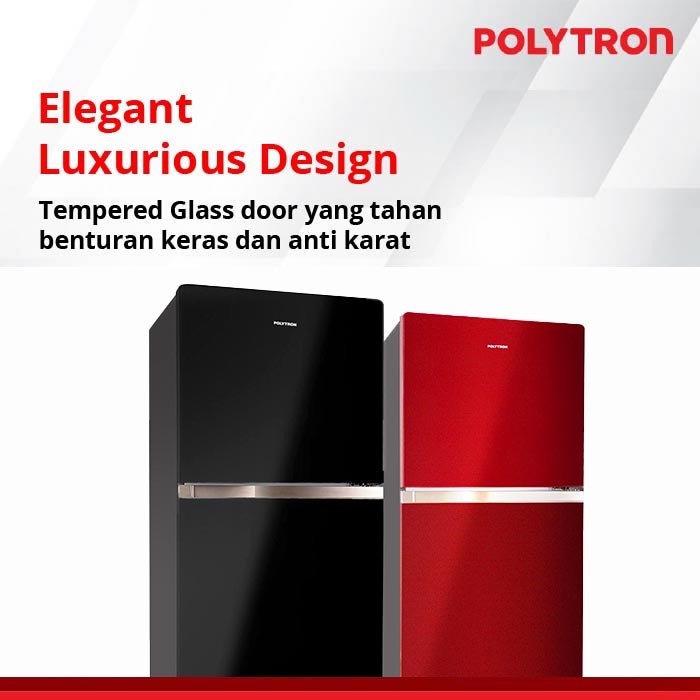 Jual POLYTRON Kulkas 2 Pintu Belleza JUMBO 220 Liter PRW 23MN PRW23MN prw-23MN R | Shopee Indonesia