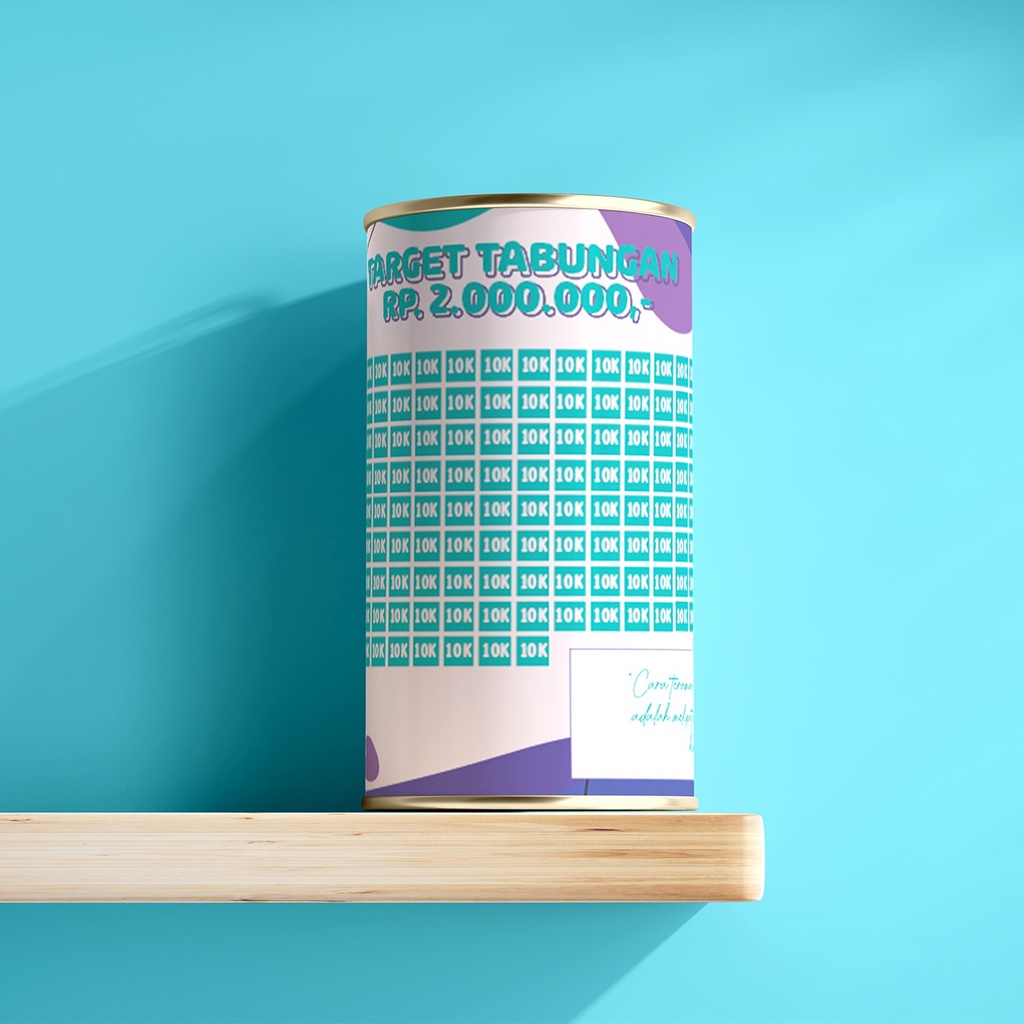 Jual ANEKAGROSIR | CELENGAN TARGET - TABUNGAN KALENG - TABUNGAN VIRAL ...