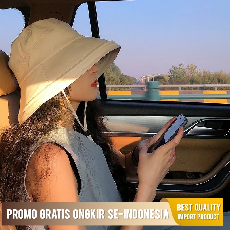 Jual Topi Cewek Import Nelayan Bulu Besar Menutupi Wajah, Pemang ...