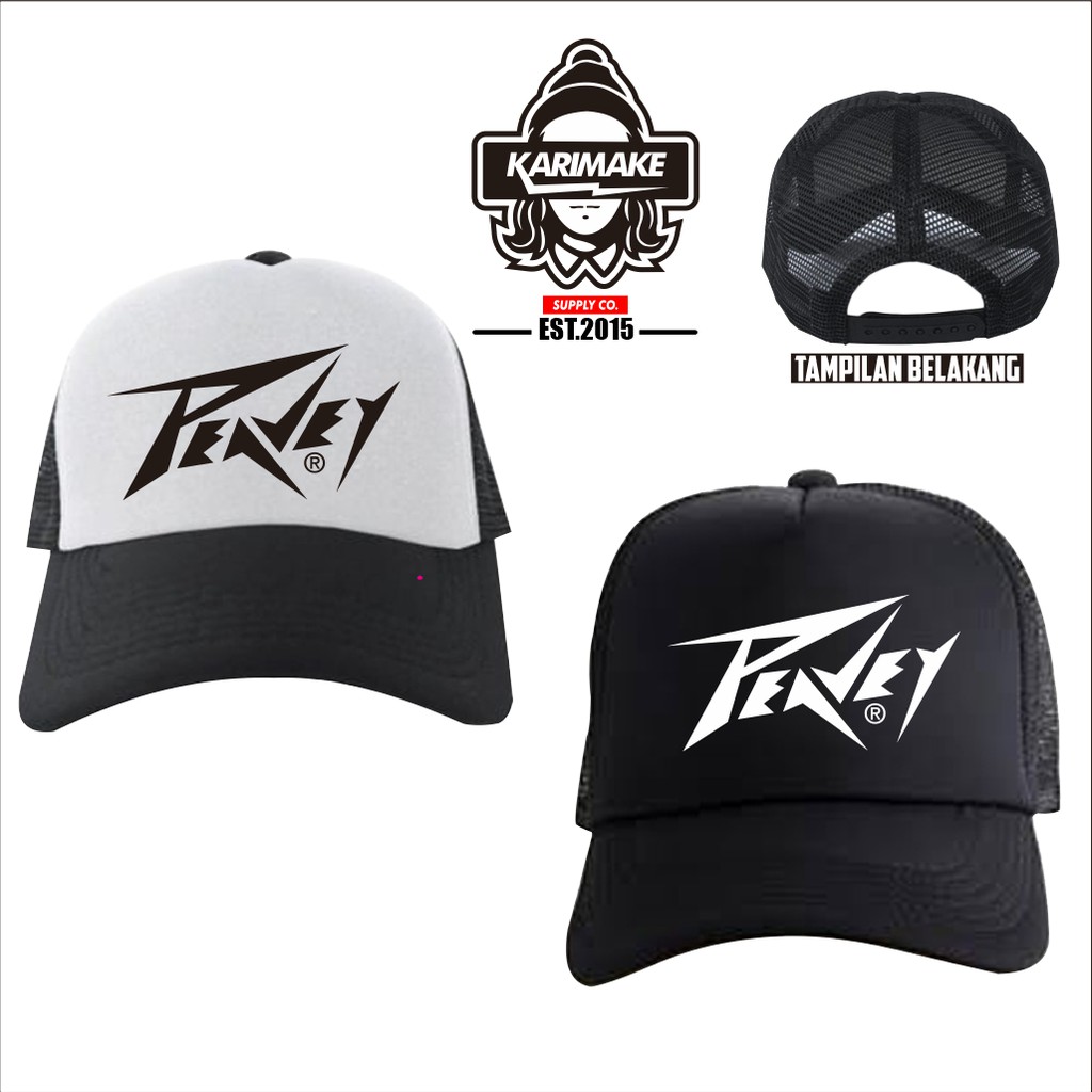 Jual Topi Trucker Peavey Logo Topi Jaring - Karimake | Shopee Indonesia