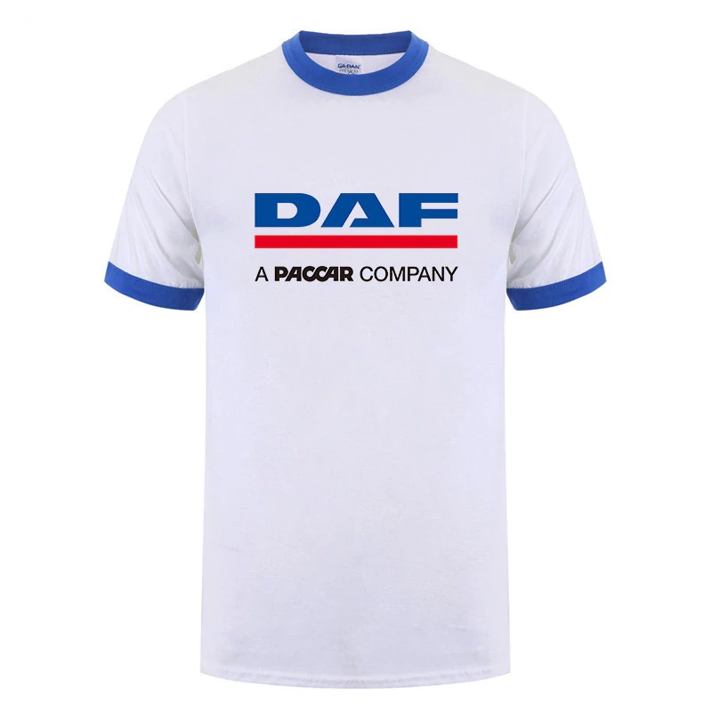 Jual DAF Trucks Man T-Shirt Raglan Brand Clothing Car Brand Logo Homme ...