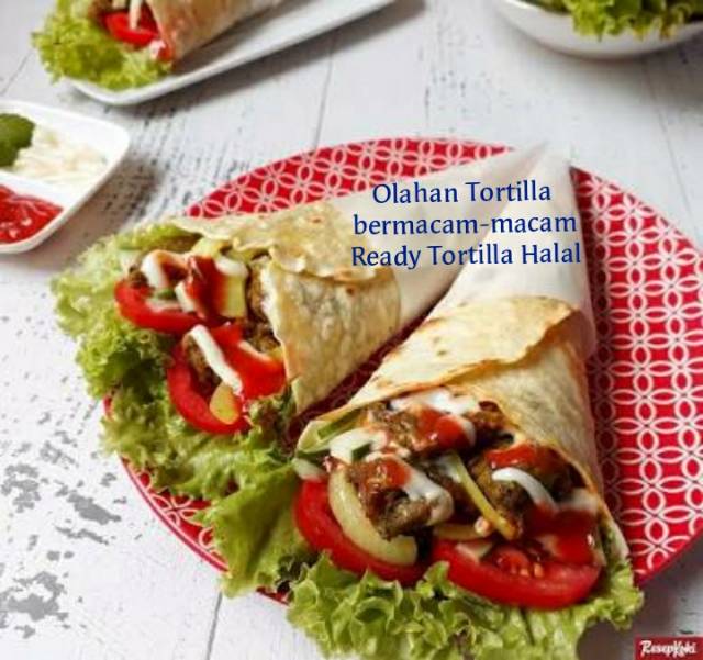 Jual Tortilla 20cm isi 10 lembar tortila kulit kebab bungkus kebab ...
