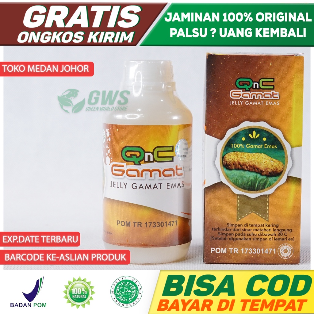 Jual QNC JELLY GAMAT EMAS ORI Obat Jeli QnC - Jelli Jely Gammat - Gelly ...