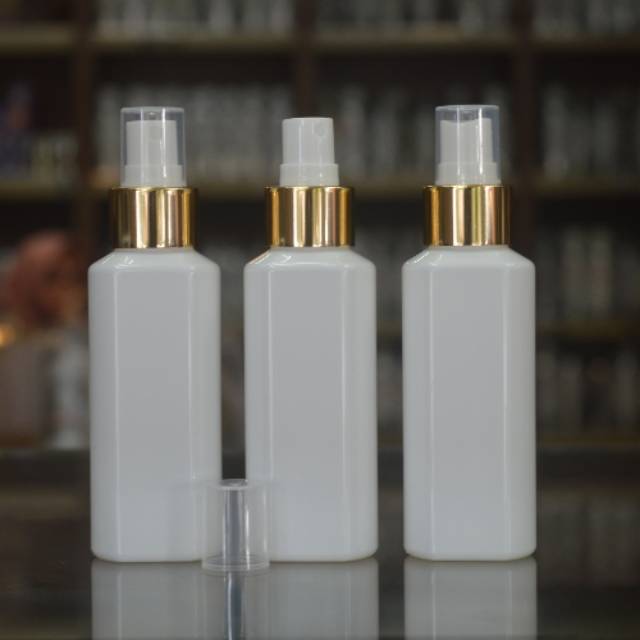 Jual Botol plastik semprot / spray 100ml putih susu (limited edition ...