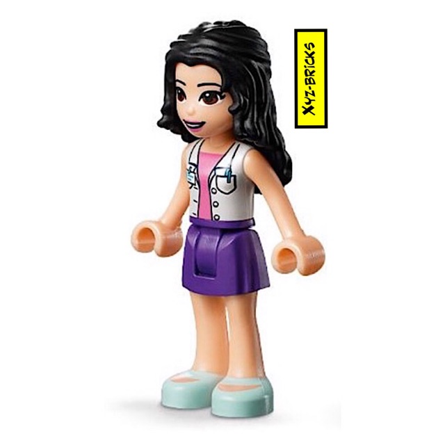 Jual LEGO FRND302 - Friends Emma Minifigure with White Blouse & ID Card ...
