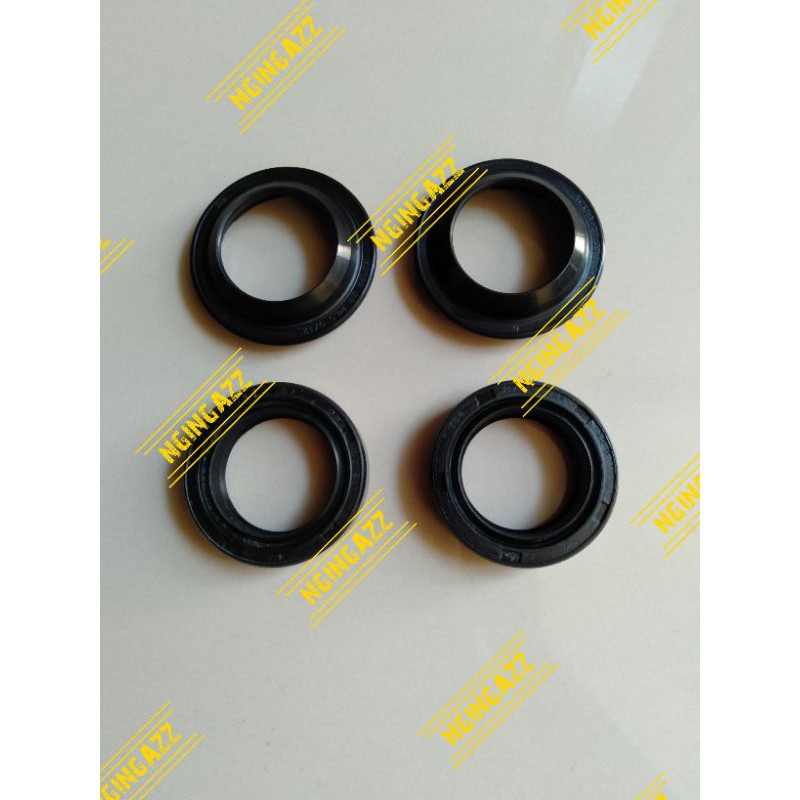 Jual seal sil shock depan satria lumba hiu 2tak tornado fullset | Shopee Indonesia